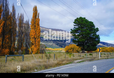 Autumn scenery of Haast Township, South Island, New Zealand Stock Photo ...