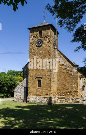 Husthwaite village North Yorkshire UK showing the 12th Century St ...