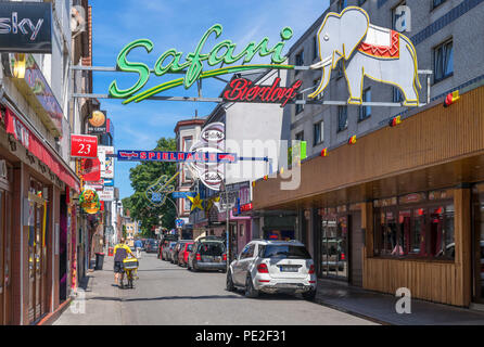 Reeperbahn, St Pauli district, Hamburg, Germany Stock Photo - Alamy
