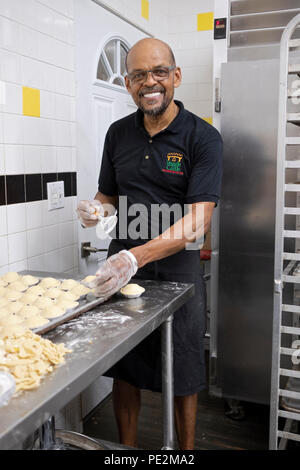Viburt "Cooky" Bernard the owner & manager of Sybil's Bakery ...