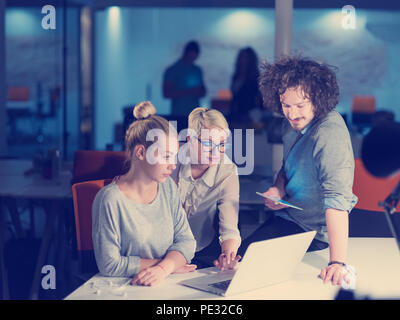 Couple working together on startup project from home Stock Photo - Alamy