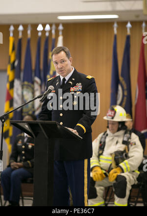 Col. William B. Johnson, commander of USAG Japan, asks Jun Watari ...