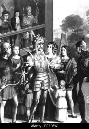 'Borivoj panovnicky cyklus' by Antonin Machek depicts the early ...