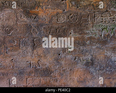 Engraving of the inscription on the rosetta stone, a key to the ...