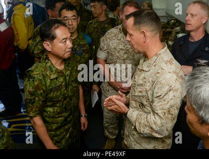 U.S. Marine Lt. Gen. Christopher Mahoney, Deputy Commandant for ...
