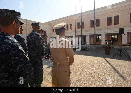 150911-N-SS492-146 NAPLES, Italy (Sept. 11, 2015) Sailors and ...