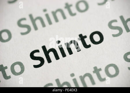 word Japanese language printed on white paper macro Stock Photo - Alamy
