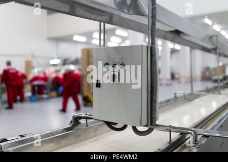 Frozen food production line workers. England ,United Kingdom Stock ...