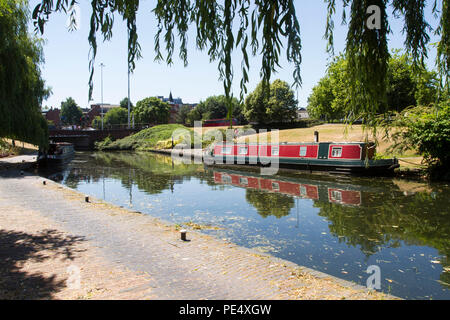 Broad Street Canal Basin Wolverhampton UK Stock Photo - Alamy