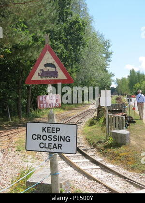 Narrow gauge railway, Bursledon Brickworks Industrial Museum, Hampshire ...