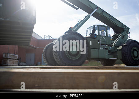 The Kalmar RT240 Rough Terrain Container Handler is a beast. The ...