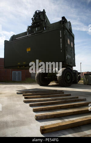 The Kalmar RT240 Rough Terrain Container Handler is a beast. The ...