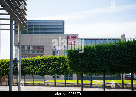 A general view of the Hadyn Ellis building at Cardiff University, Wales ...