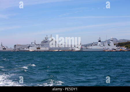 French frigate 711 Surcouf a La Fayette class frigate of the French ...