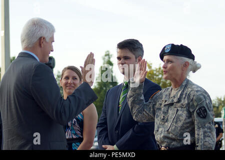 Newly promoted, Lt. Gen. Antonio A. Aguto, standing with First Army's ...