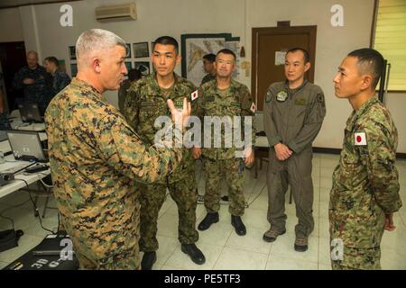 Brigadier Gen. Paul Kennedy, left, commanding general for 3rd Marine ...