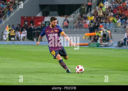 LEO MESSI (10 DEL FC BARCELONA) DISPARANDO A PUERTA Stock Photo - Alamy