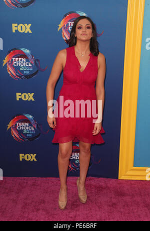 Bethany Mota at the 2018 Teen Choice Awards held at The Forum on August ...