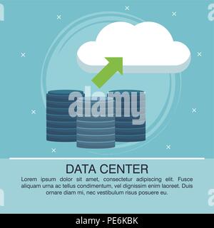 Data center poster with informaton Stock Vector Image & Art - Alamy