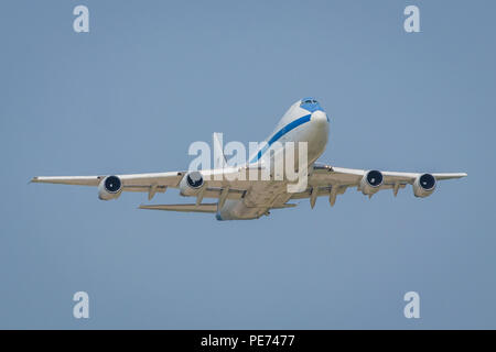 AIR FORCE E4B 747 National Airborne Operations Center (NAOC Stock Photo ...