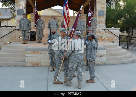 Col. Evan Renz, Brooke Army Medical Center commander, pins the Legion ...