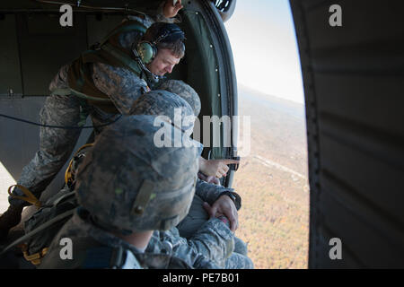 U.S. Soldiers assigned to the 6th Ranger Training Battalion, at Camp ...