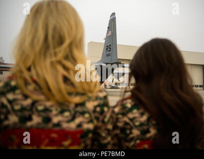 Kansas City Chiefs cheerleaders toured Ramstein Air Base, Germany, and ...