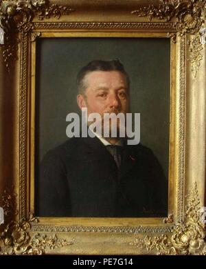 Armand Laroche (1826-1903), portrait of Louis-Frederic SchäBCtzenberger ...