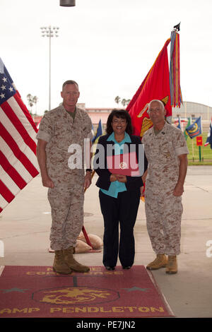 (Left to right) Maj. Gen. A.C. Roper, Brig. Gen. Aaron Walter, Col ...