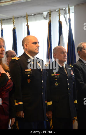 From left to right stand USAG Bavaria Commander Col. Christopher ...
