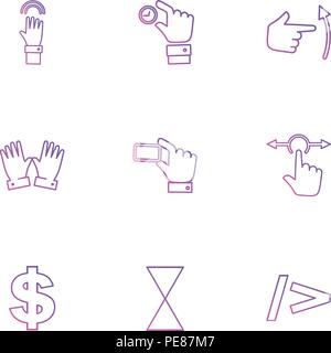hands , pointer , arrows , directions , signs , ui , user interface ...