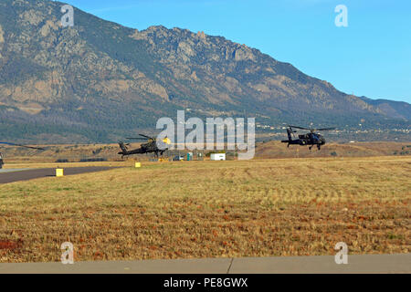 Fourth Combat Aviation Brigade, 4th Infantry Division, line up their ...