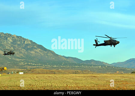 Fourth Combat Aviation Brigade, 4th Infantry Division, line up their ...