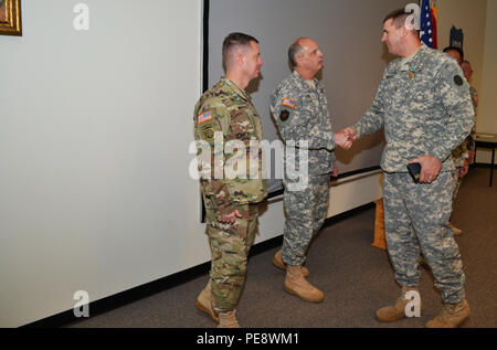Brig. Gen. Thomas P. Evans, deputy commanding general of the 80th ...