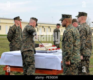 Black Sea Rotational Force Commanding Officer, Lt. Col. Kemper A. Jones ...
