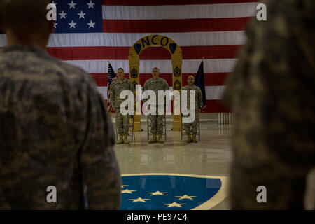 Col. Jeffrey Roach, 38th Troop Command commander, passes command ...