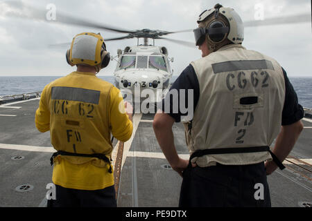 Philippine Sea, SH-60J "Seahawk" helicopter from the Japan Maritime ...