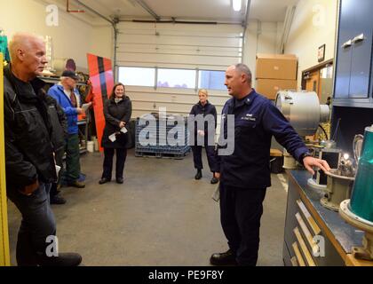Chief Petty Officer Christopher Sheppard, the officer in change at ...