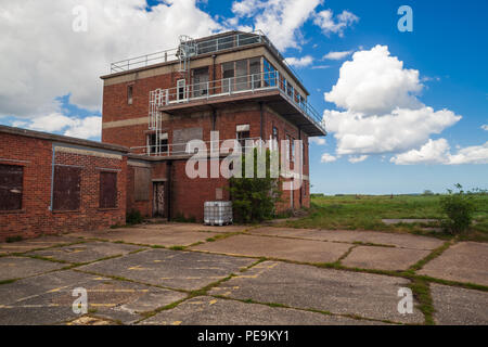 raf sculthorpe control tower norfolk uk Stock Photo - Alamy