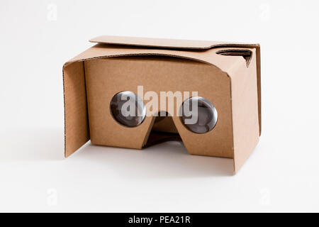 Google Cardboard VR (virtual reality) viewer - USA Stock Photo - Alamy