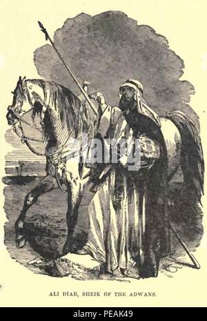Arab sheik 1886r Stock Photo - Alamy