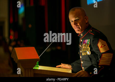 Sergeant Maj. Bradley Kasal, Sergeant Major of I Marine Expeditionary ...