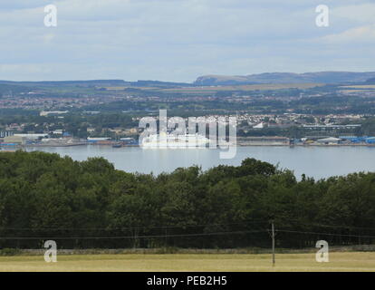 Cruise ship at Port of Rosyth Fife Scotland August 2018 Stock Photo - Alamy