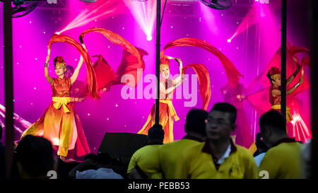 Kuala Lumpur, Malaysia. 13th August, 2018. Malaysia Hungry Ghost Festival in Kuala Lumpur ...