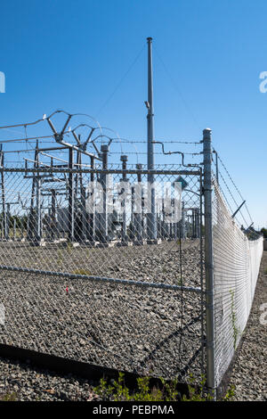 Electrical Substation in Great Falls, Montana, USA Stock Photo - Alamy