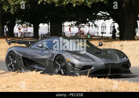 The final edition 2018 Koenigsegg Agera FE Thor hypercar at the 2018 ...
