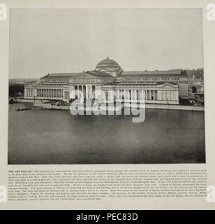 The Art Palace at the 1893 World's Columbian Exposition in Chicago ...