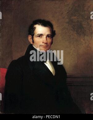 'Portrait of Luman Reed' by Asher Brown Durand, painted in 1852, is a ...