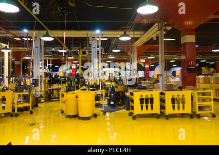The record production facility at Third Man Pressing in Detroit ...
