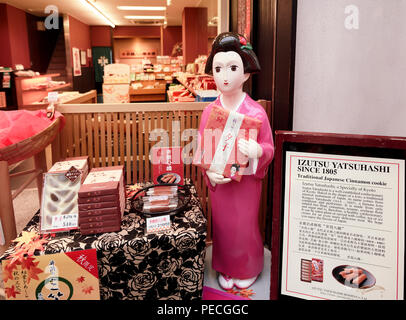 CINNAMON COOKIES IZUTSU YATSUHASHI. Japanese cinnamon cookies from ...